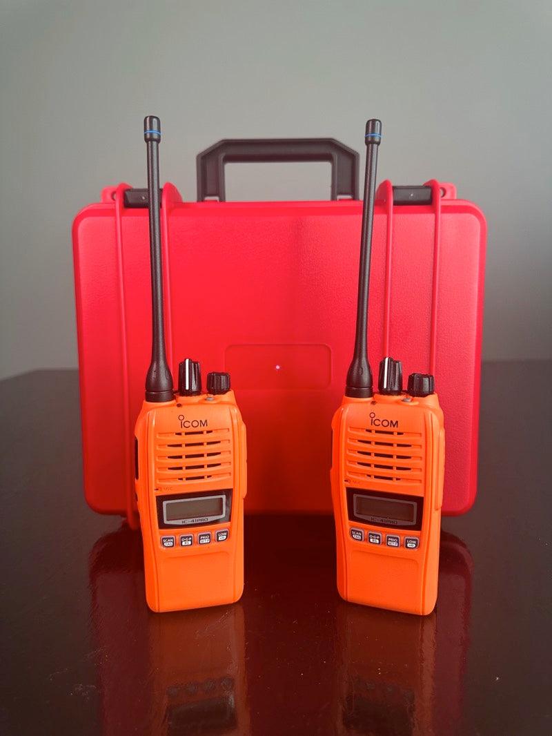 Emergency UHF Radio Bundle Package - Icom IC-41PRO