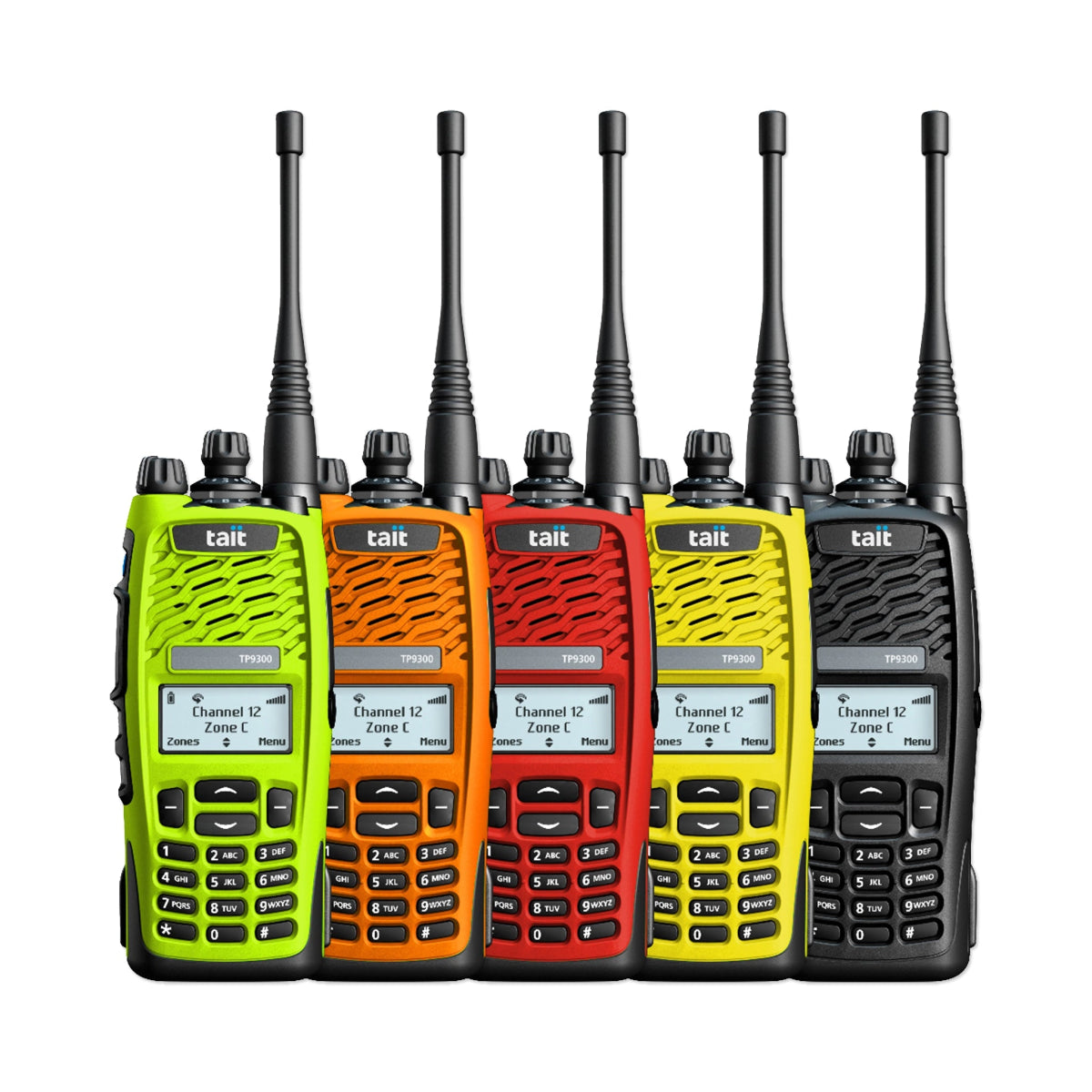 Tait TP9360 Full Keypad Advanced DMR Radio with GPS | TP9300 Series