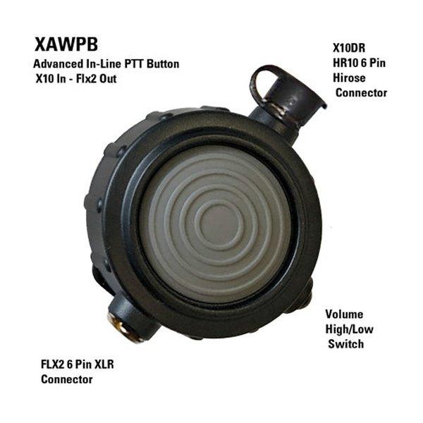 Wireless Pacific XAWPB In-Line PTT Button & Volume Control Adaptor